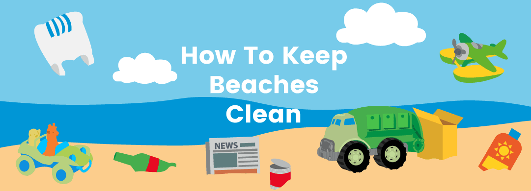 How To Keep Beaches Clean | Great British Beach Clean | Green Toys UK